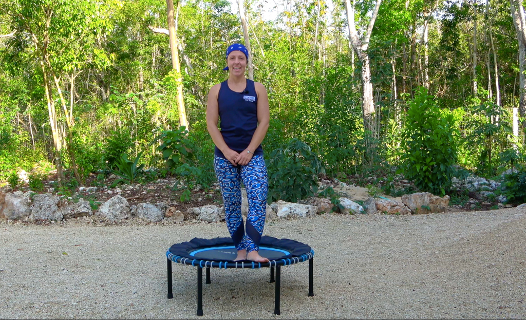 15-Minute Beginner Bounce Workout | Rebounding for Starters