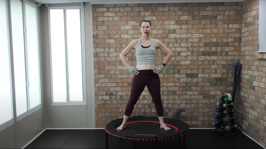 Cardio Rebounder Workout with Core