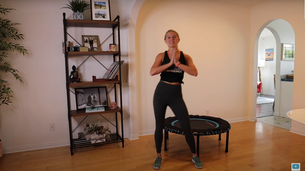 20 Min Pilates + Rebounder Cardio Fusion Workout