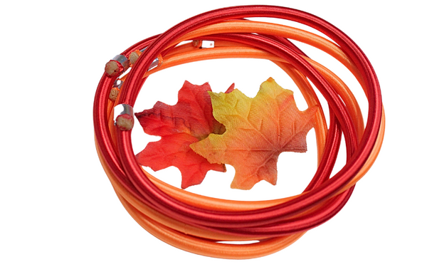 Fall Bungee Pack | Orange & Red Bungees for Rebounders | Leaps and Rebounds